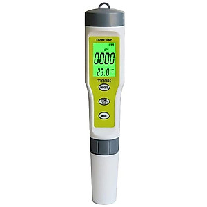 YUESFZ Precise Digital Tester Portable Ph/ec/Temp 3 in 1 Test Pen Handheld Ph Value Ph Meter Water Quality Tester for Pool Home Water Quality Practical Water Quality Detector