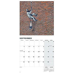 2023 Banksy, If Graffiti Changed Anything Wall Calendar