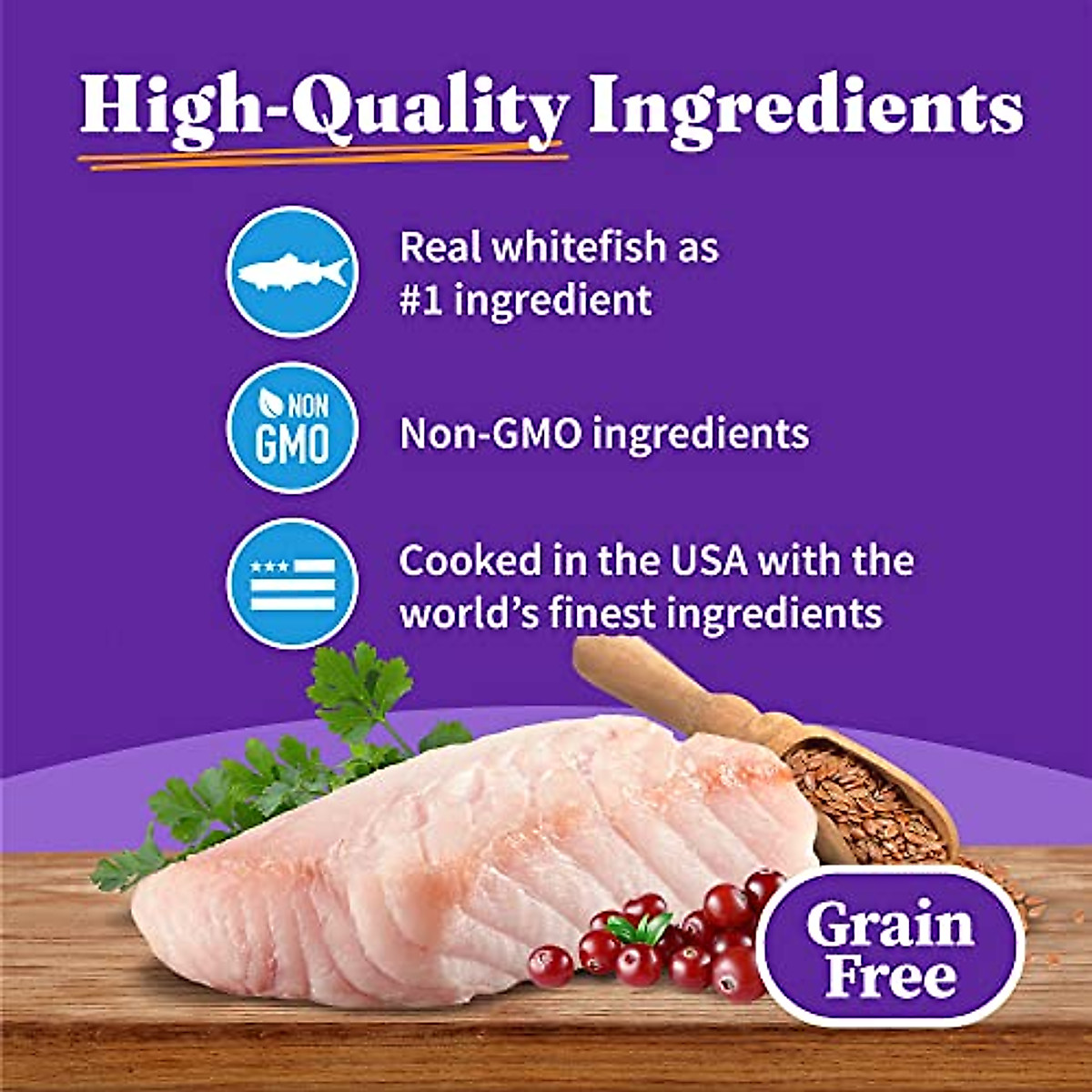 Halo Kitten Grain Free Wet Cat Food Pate, Whitefish Recipe, Healthy Cat Food with Real, Whole Whitefish, 3oz Can (Pack of 12)(Packaging May Vary)