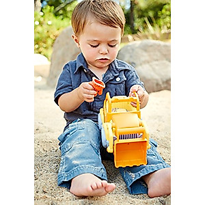 Green Toys Scooper Construction Truck, Yellow/Orange