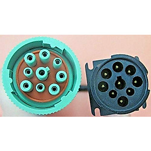 Xpertx Solutions J1939 Crossover Cable Compatible with 9pin Green Type 2 to Black CAN3 to CAN1 Adapter Cable Aftermarket Replacement