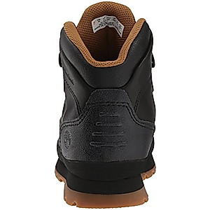 Timberland Unisex-Kid's Euro Hiker Shell Toe Fashion Boot, Black Full Grain, 6 Medium US Big Kid