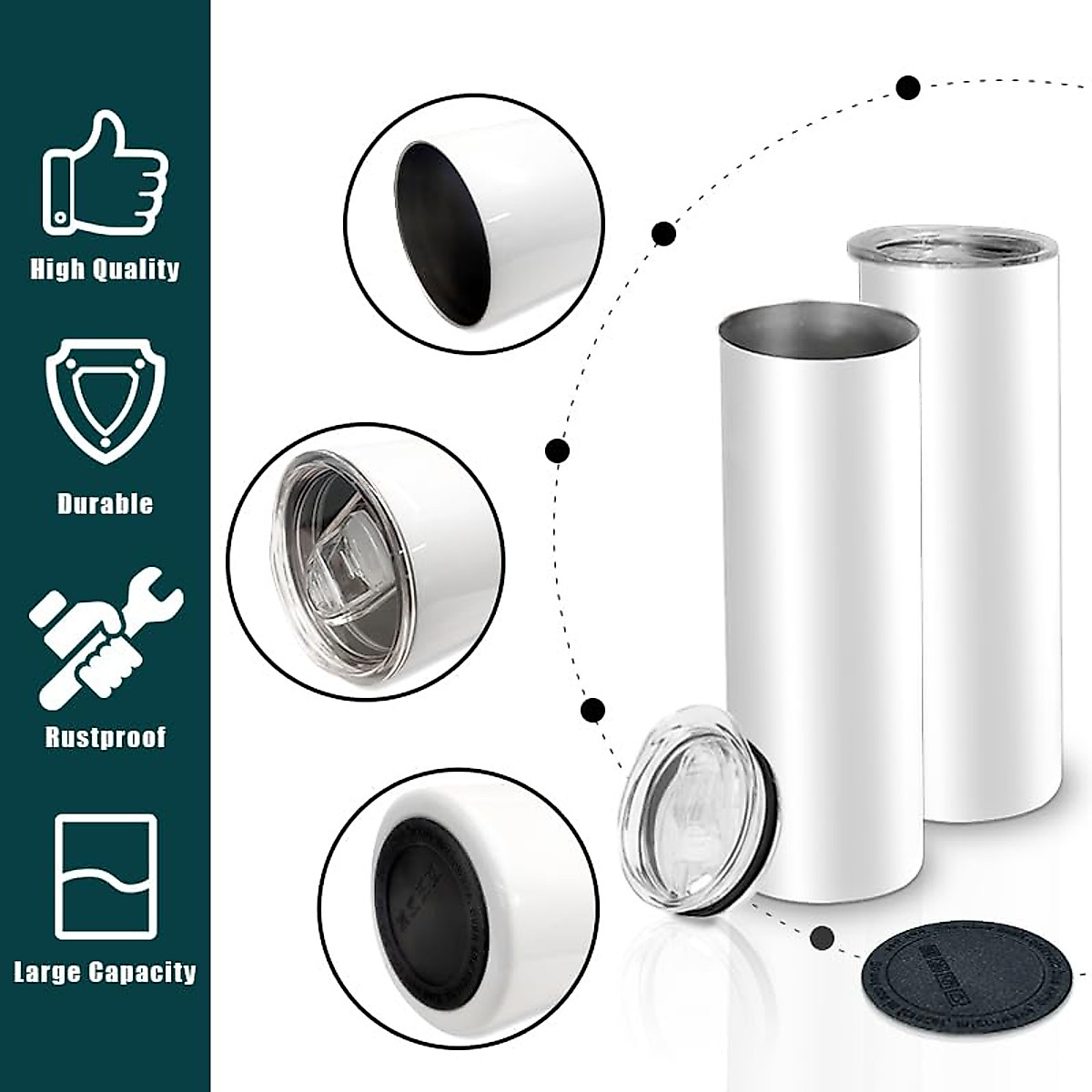 Med Tech Life #1 20oz Stainless Steel Tumbler, Slide Door Lid & Straw Included, Messy Bun, Medical Technician, Use At Work, Thank You, Gift, Great For Keeping Drink Cold or Hot