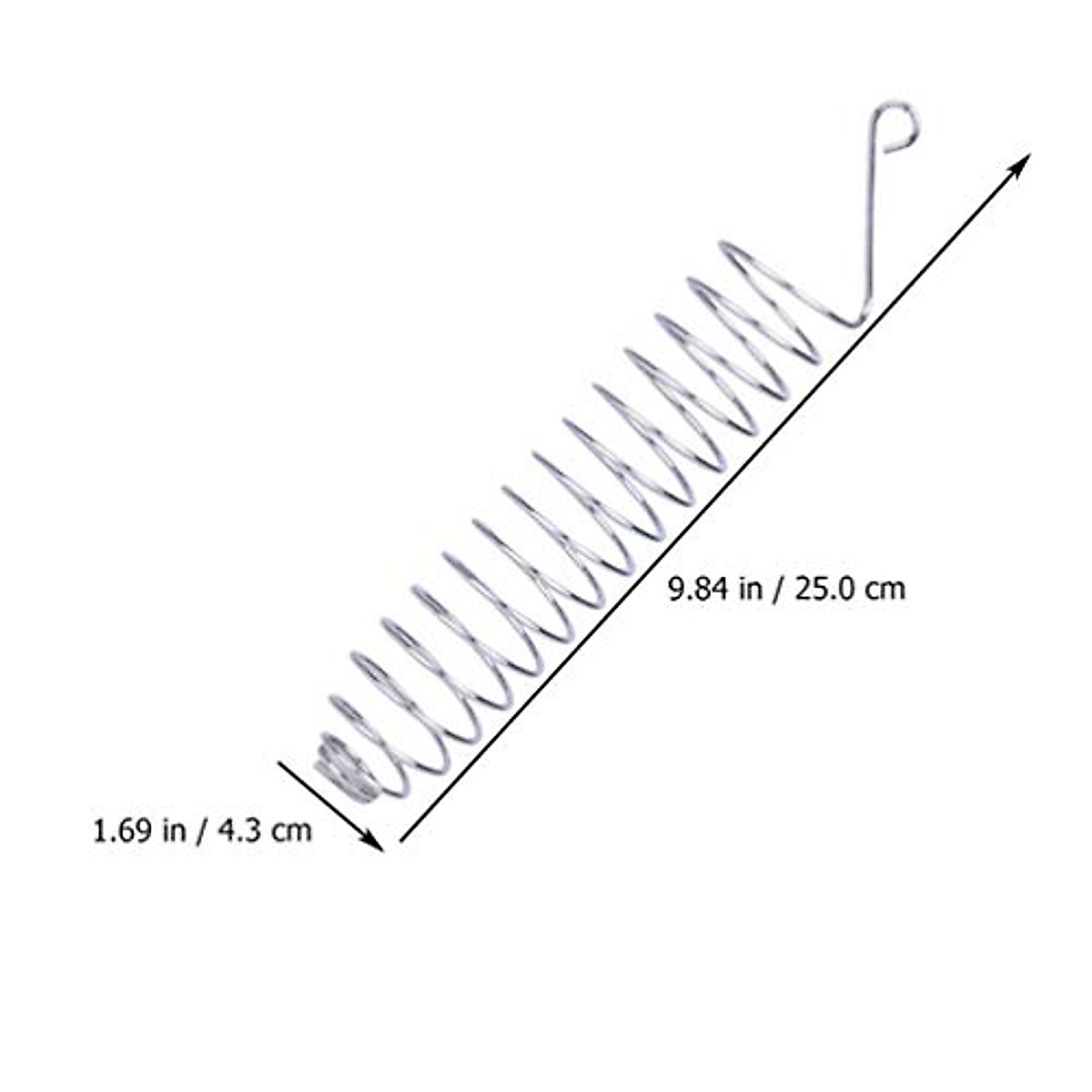 Balacoo Parrot Food Holder Stainless Steel Parrot Foraging Toy Bird Hanging Food Basket for Birds Food Fruits Basket Millet Feeding Device