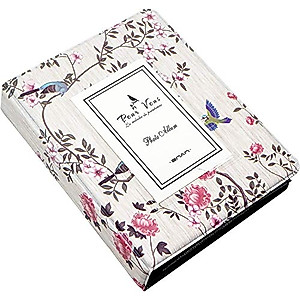 Borya 64 Pockets Mini Photo Album for Fujifilm Instax Mini 11/Instax Mini Liplay/Instax Mini Link/Mini 9/Mini 8/Mini 90/Mini 25/Polaroid Snap PIC-300/HP Sprocke/Kodak Mini 3-Inch Film.(Cuckoo)