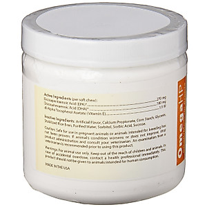 Healthy Breeds French Bulldog Omega HP Fatty Acid Skin and Coat Support Soft Chews 60 Count