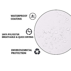 SKAILIÉ 4PCS Deer Shower Curtain Set, Moose Elk Bear Pine Tree Woodland Animal Wildlife Hunting Lodge Cabin Country Rustic Farmhouse Bathroom Decor, Waterproof Fabric Shower Curtain, Non-slip Bath Mat