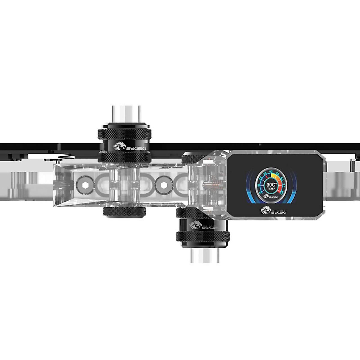 Bykski GPU Block Digital Display Module (B-VGA-SC-X) - Black