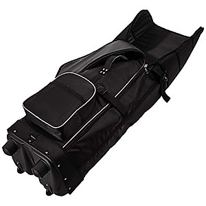 Amazon Basics Soft-Sided Foldable Golf Travel Bag - Black