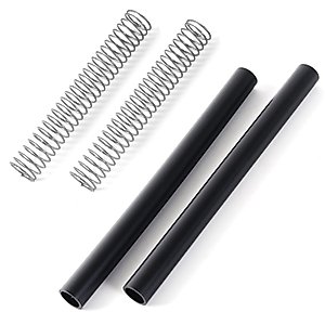 TonGass (2-Pack Flexible PVC Tubes Compatible with Pentair Rainbow Auto Feeder 320 and 322 Models - L 7 3/8” x 1/2” x 5/8”