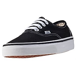 Vans Authentic Core Classics, Black, Men's 9, Women's 10.5 Medium