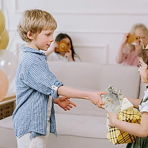 30PCS Small Thank You Bags,Mini Thank You Gift Bags Paper Party Favor Bag with Bow Ribbon,Gift Bags Small Size for Birthday Baby Shower Wedding Favor