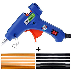 Manelord Auto Body Repair Tool Kit, Car Dent Puller with Double Pole Bridge Dent Puller, Glue Puller Tabs, Glue Shovel for Auto Dent Removal, Minor dents, Door Dings and Hail Damage (with Glue Set)