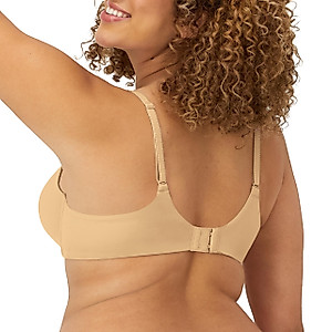 Maidenform womens Comfort Devotion Comfy Soft Full Coverage Underwire 09404 bras, Latte Lift/Black, 34C US