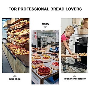 Alipis 25pcs bread tray cake stencil cake pans loaf pan bread pan baking pan Disposable Baking Mold Toast baking loft bread containers nonstick bakeware oven pan bread box Medium Paper