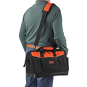 BLACK+DECKER Tool Bag, 16-inch (BDST500002APB)