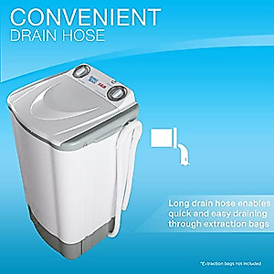 20 Gallon Bubble Magic Washing Machine + GROW1 Ice Hash Extraction 5 Bags Kit