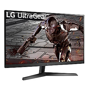 LG UltraGear FHD 32-Inch Gaming Monitor 32GN50R, VA 5ms (GtG) with HDR 10 Compatibility, NVIDIA G-SYNC, and AMD FreeSync Premium, 165Hz, Black