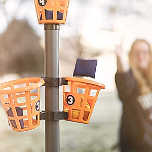 Creative Brainworks B3 Bean Bag Bucketz - Game Bean Bags,Blue/white/red