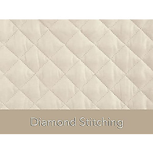 Platter Serveware Storage With Tray - Washable and Stain Resistant, ID Window, Kitchen Storage-Cream