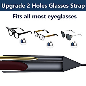 ANYGIFT Glasses Strap for Kids 3 Pack, Toddler Glasses Holder Strap Kids Eye Glasses Strap Adjustable Sunglass Strap for Kids Boys Girls Eye Glass String Strap((7-10 Inch))