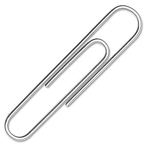Wholesale CASE of 25 - ACCO Economy Paper Clips-Paper Clips, Regular, .033 Gauge, 100/BX, 10BX/PK, Silver