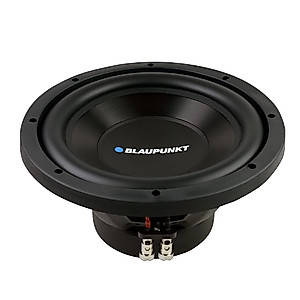 BLAUPUNKT 10" Single Voice Coil Subwoofer with 600W Power (GBW101) 1-PC Only, Black