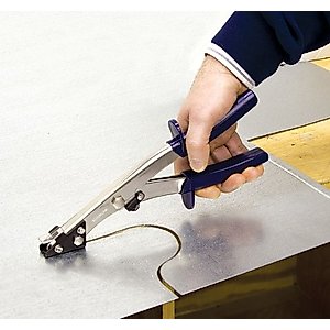 Eastwood Supercoup Nr1 Nibbler Metal Shears | Sheet Metal Cutter Tool Suitable for up to 22-Gauge Stainless & 18-Gauge Steel | Built-In Waste Curl Cutter | Metal Snips with Hardened Steel Jaws