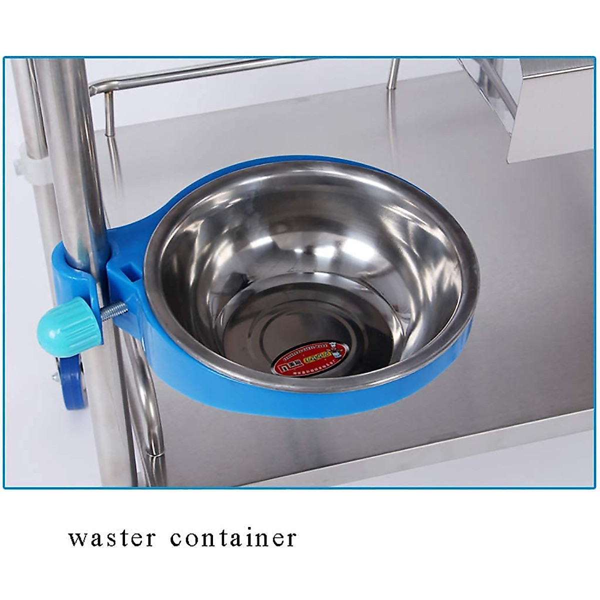 Cart Trolley, Lab Clinic Serving Cart Trolley 2-Tier Medical Trolley Stainless Steel Treatment Trolley/Medical Laboratory Equipment Carts/Beauty Salon Tool Car，L50xW40xH86cm The Taste of Home