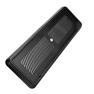 Shanrya Console Vertical Base, Portable Black Console Cooling Dock for Game Console