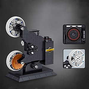 NC Uvini Building Blocks Camera, DIY STEM Toys, Building Construction Brick Set Best Gift for Kids, Teens or Adult 436pcs