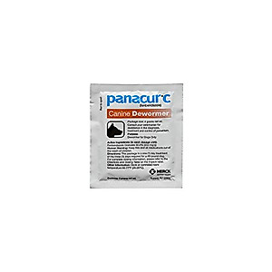 Panacur C Canine Dewormer (Fenbendazole), 4 Gram,Red