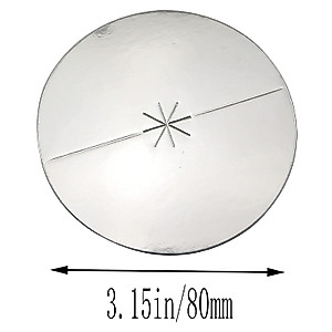 YHXiXi Paper Candle Bobeche 30PCS Paper Candle Holders Drip Protectors for Church Service Vigil Candles