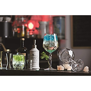 Barski Tumbler Glass - Double Old Fashioned - Set of 6 Glasses - Designed DOF tumblers - For Whiskey - Bourbon - Water - Beverage - Drinking Glasses - 11 oz. - Glass - Made in Europe