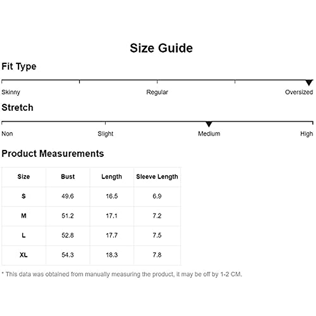 Floerns Women's Casual Reflective Short Sleeve Round Neck Crop Tops T Shirts Multi XXL