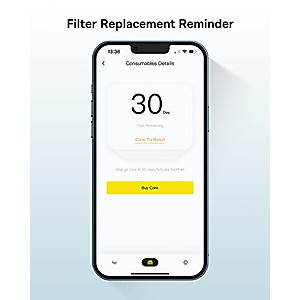 Baseus 8 Packs Replacement Filters for 2.5L Lotis Y1 Smart Cat Water Fountain Pet Water Dispenser