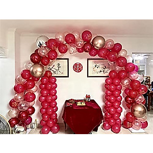 Aivwis 60 PCS Balloon Clips, Balloon Connectors Clip Holders for Decorating Balloon Arch, Balloon Column Stand and Balloon Flowers (Style A)