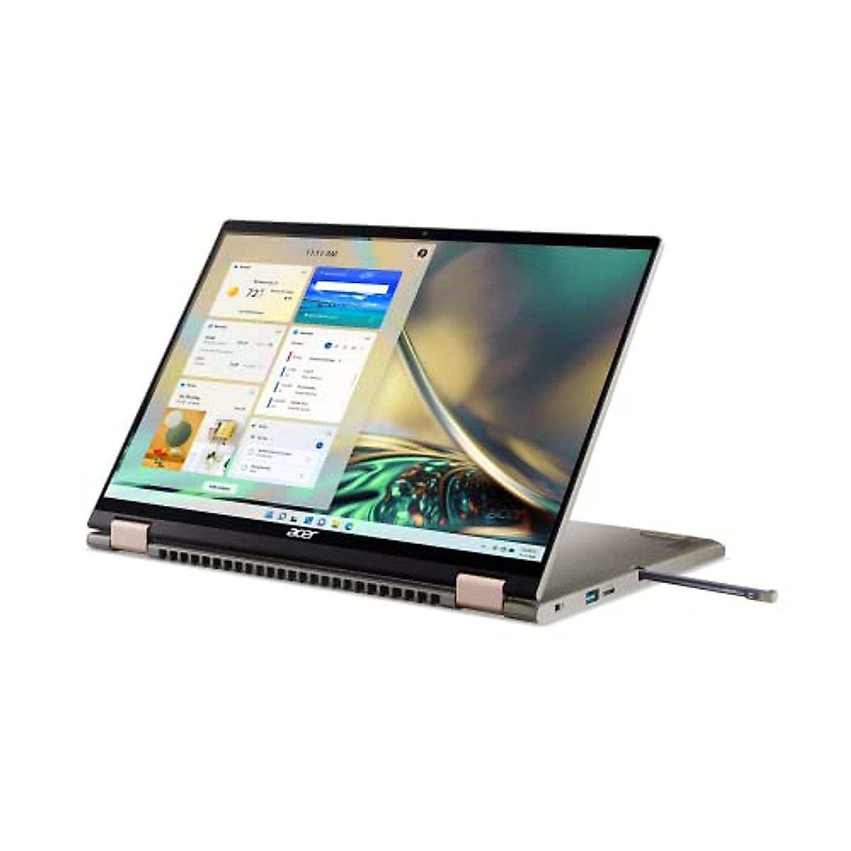 Acer Spin 5 Intel Evo Convertible Laptop | 14" 2560 x 1600 IPS Touch (425nit & 100% sRGB) | Intel Core i7-1260P | 16GB LPDDR5 | 1TB SSD | Killer WiFi 6E | Active Stylus | Windows 11 | SP514-51N-70LZ