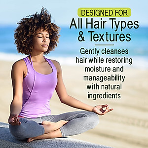 NOTHING BUT Clarifying Shampoo Sulfate-Free Detox for Natural Hair - Hair Shampoo - Removes Buildup - 12oz - Single