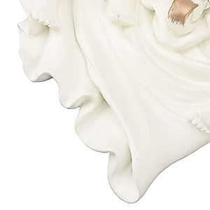 Aqur2020 Resin Angel Wall Art Decor European Angel Shape Wall Shelf Wall Hanging Rack Decoration Rack for Home Bedroom Garden(2#)