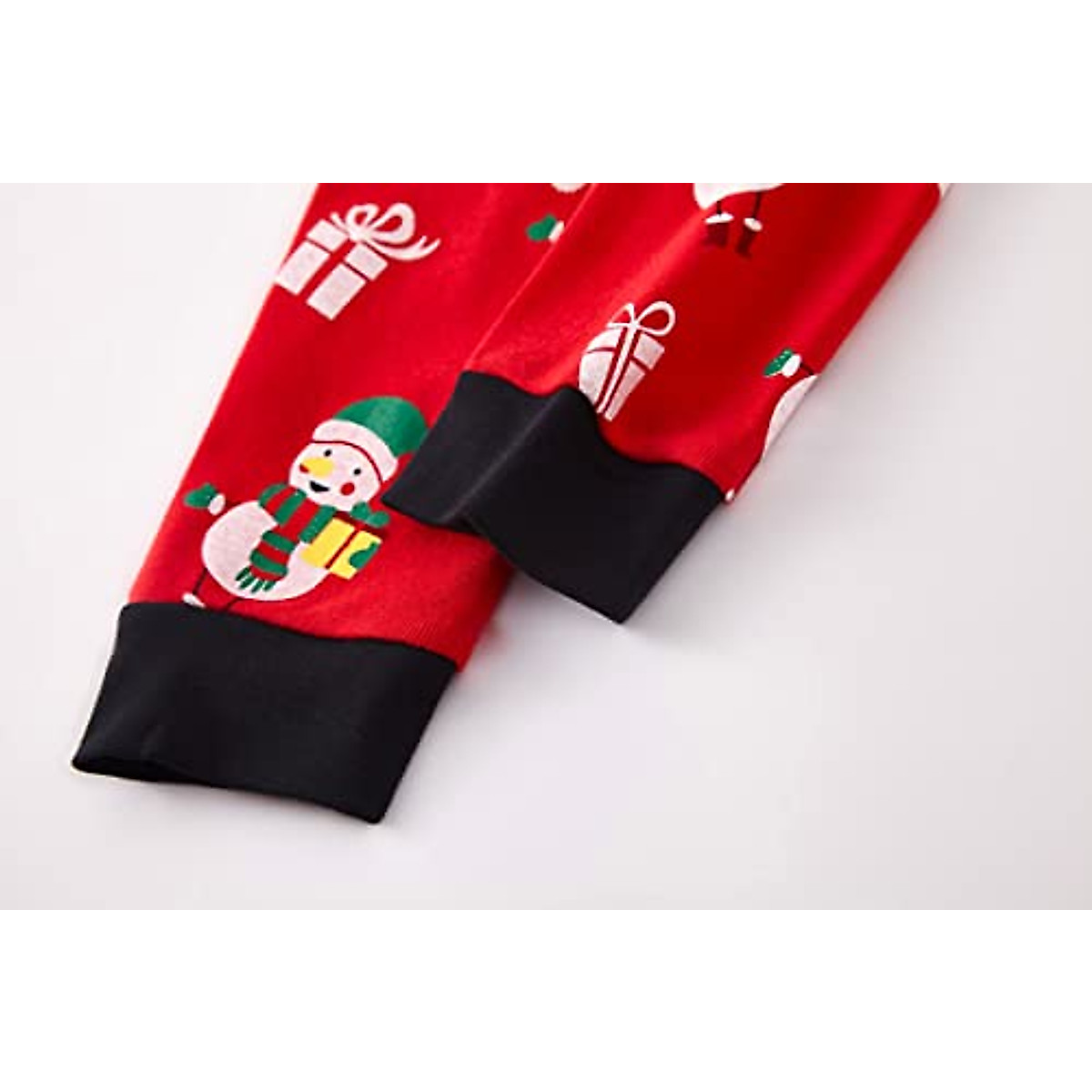 Akyzic Little Boys Girls Merry Christmas Pajamas Sets for Baby Boys Santa Claus Snowman Sleepwear Kids Toddler Boys Long Sleeve Winter PJS Clothes snowman1-6562-4T