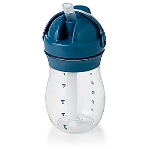 OXO Tot Transitions Straw Cup, 9 oz, Navy, Pack of 1
