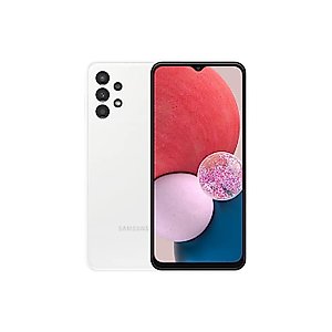 Samsung Galaxy A13 (SM-A135M/DS) Dual SIM,32 GB 3GB RAM, Factory Unlocked GSM, International Version - No Warranty - (White)