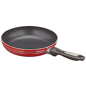 Gourmet Chef Heavy Duty 8 Inch Non Stick Fry Pan, Red