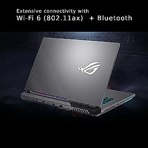 ASUS ROG Strix G15 Gaming Laptop, 15.6" FHD Display, NVIDIA GeForce RTX 3060, AMD Ryzen 7 4800H 4.2 GHz Processor, 16GB RAM 1TB SSD, Backlit Chiclet Keyboard 4-Zone RGB, Windows 11 Home, Gray