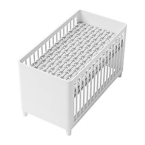 Crib Sheets for boy Girl - 100% Cotton Fitted Crib Sheet Set - Perfect for Baby Boys, Fits Standard Toddler Mattress (Gray Arrows)