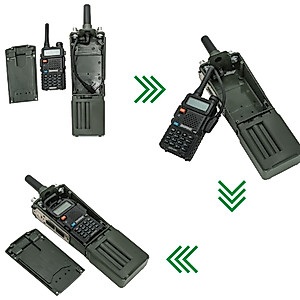 COMBATGEAR PRC 163 Radio Dummy Case No Function Talkie-Walkie Modle