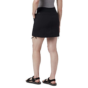 Columbia Women's Anytime Casual Skort, Black, Large