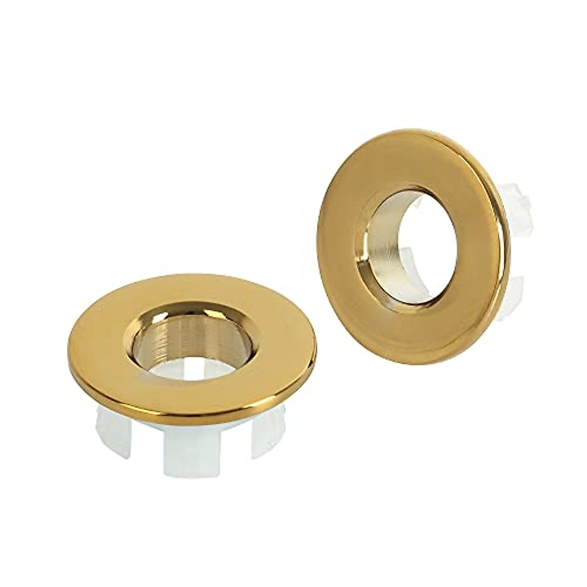 Zeesink Sink Overflow Cover,Basin Trim Overflow Cover for Bathroom Sink,Gold Color