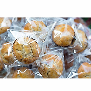 Cookie Bags for Packaging,4x6 Inches Clear Self Sealing Cellophane Bags Self Adhesive Individual Cookie Bags for Gift Giving,100Pieces